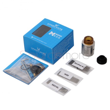 Vandy Vape Mesh RDA Single or Dual Coil Build Atomizer with 1.0ml ...