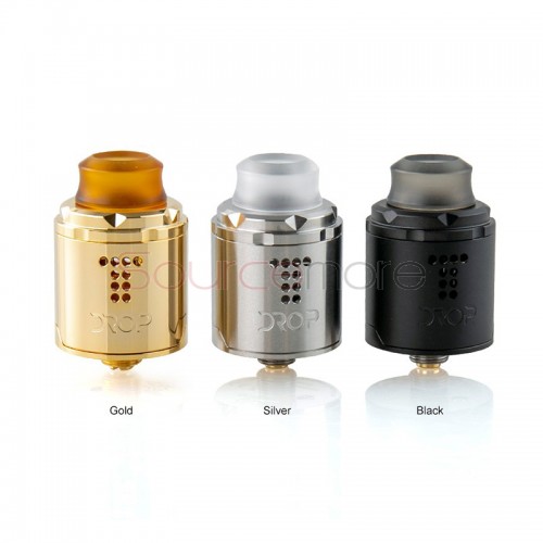 Digiflavor Drop Solo RDA Rebuildable Dripping Atomzier - Silver