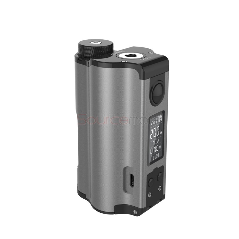 DOVPO x TVC Topside Dual Squonk Mod 200W TC Vape Box Mod dual 18650