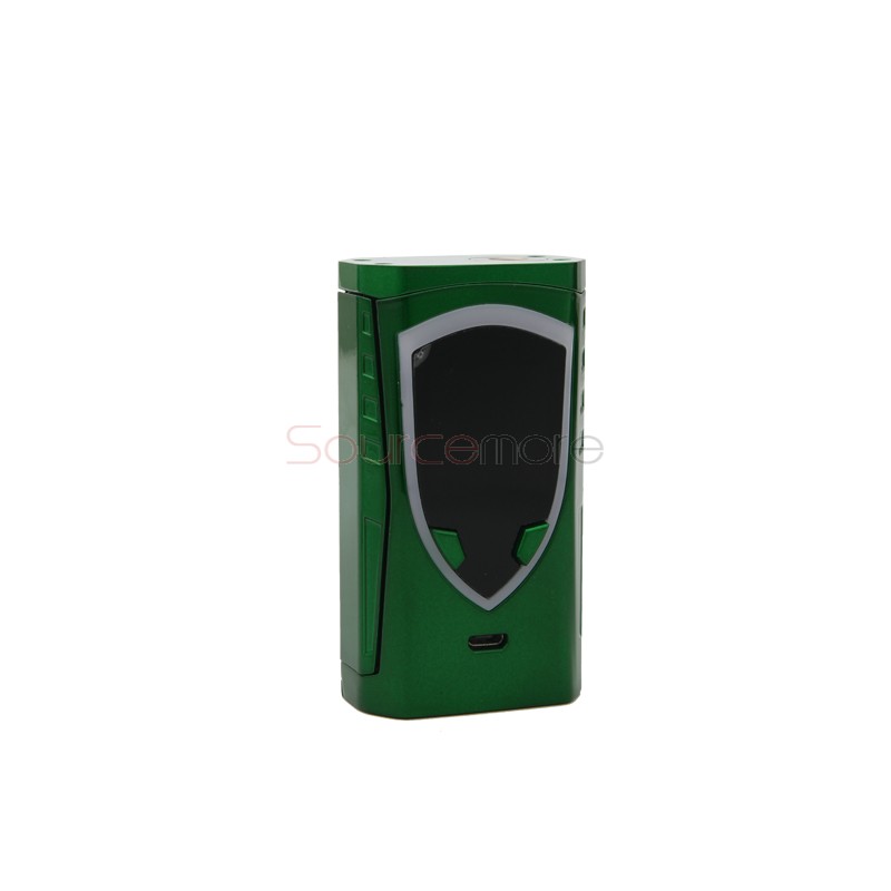 Smok ProColor 225W TC/VW Mod Powered by Dual 18650 Cells-Green