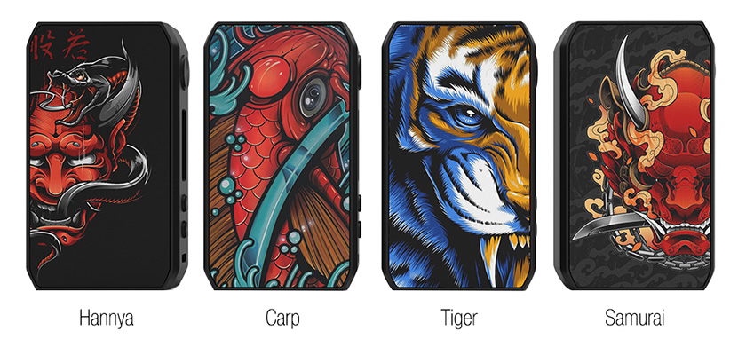 CIGPET Capo Mod 126W Box Mod Dual 18650 Batteries