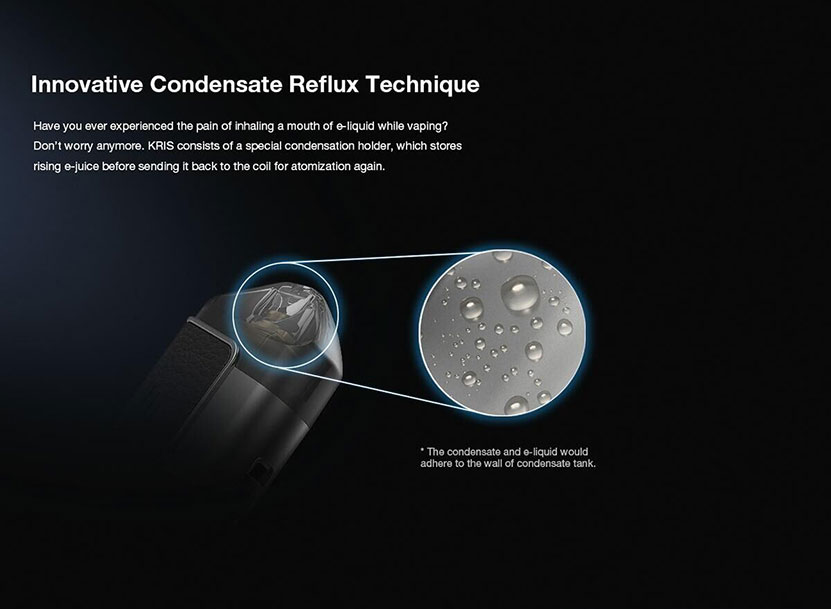 Hcigar KRIS Kit 2ml 650mAh Refillable Pod System Kit