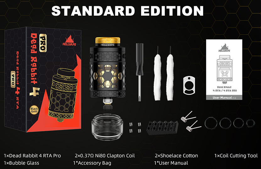 Hellvape Dead Rabbit 4 RTA Pro 3.5/5.5ml