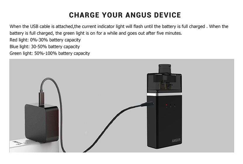 Nevoks Angus RDA Kit 1700mAh 0.18Ω/0.5Ω Mesh Vape Kit