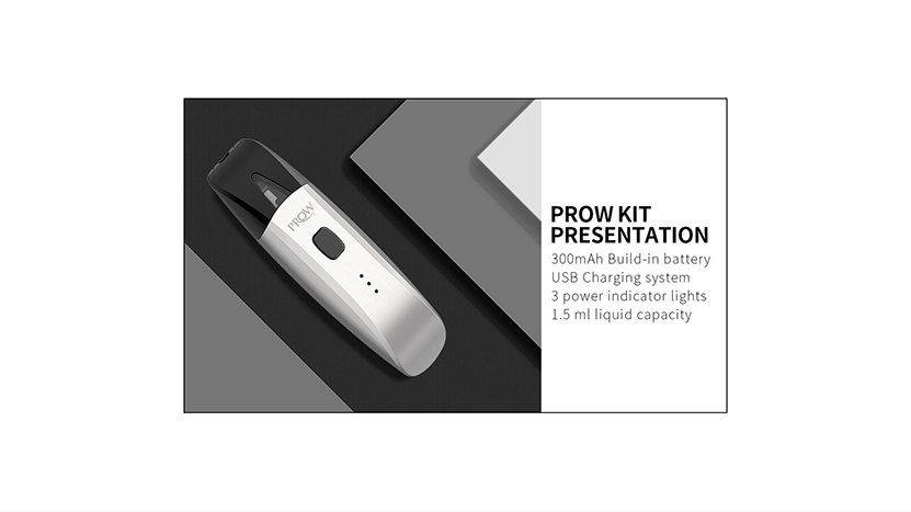 OBS Prow Kit 300mAh 1.5ml 1.4Ω Pod System Vape Kit