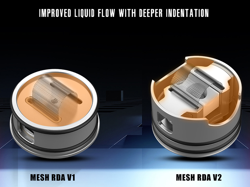 Vandy Vape Mesh V2 RDA Φ25mm 2ml 0.12Ω/0.15Ω Rebuildable Dripping