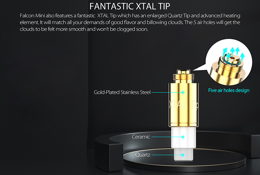 Yocan Falcon Mini Vaporizer Kit 650mAh Wax Pen Kit